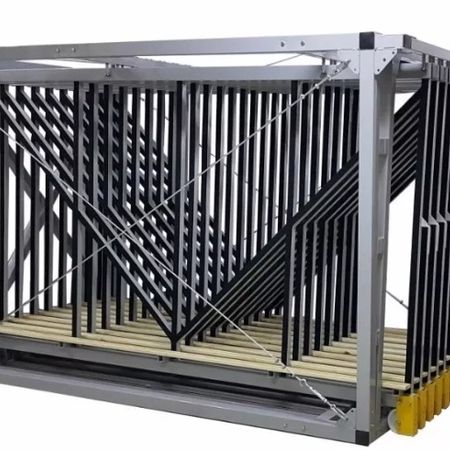 Expoglass shelving system for customers in Germany and Europe